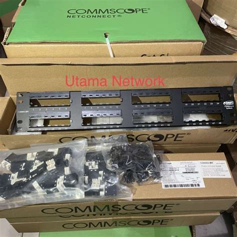 Jual Commscope Patch Panel 48 Port Cat6 Original Murah Harga Diskon Mei 2024 Blibli