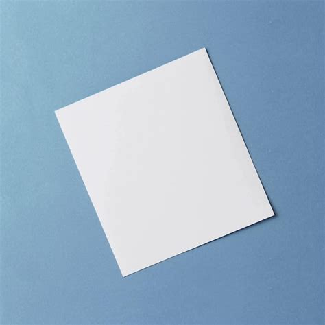 20000 Square Note Paper Mockup Pictures