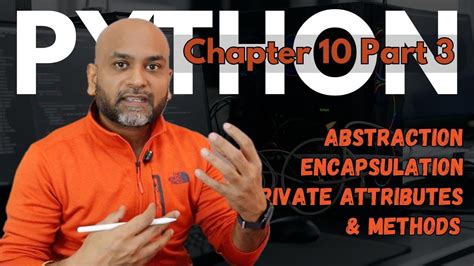 Python Oops Abstraction And Encapsulations Private Attributes