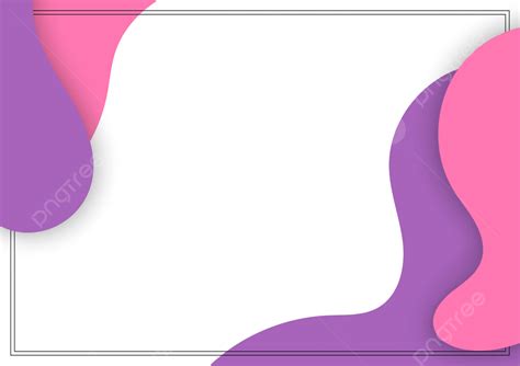 Simple Purple And Pink Certificate Border Vector Purple Pink Certificate Png And Vector With