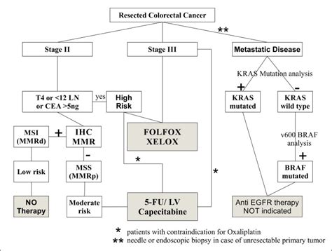 Proposed Decision Algorithm For Adjuvant Therapy In Colon Cancer Ln