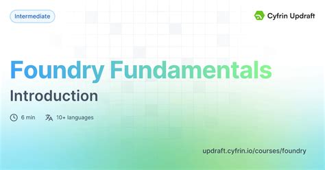 foundry fundamentals smart contract lottery introduction