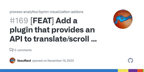 [feat] Add A Plugin That Provides An Api To Translate Scroll A Bpmn Element · Issue 169