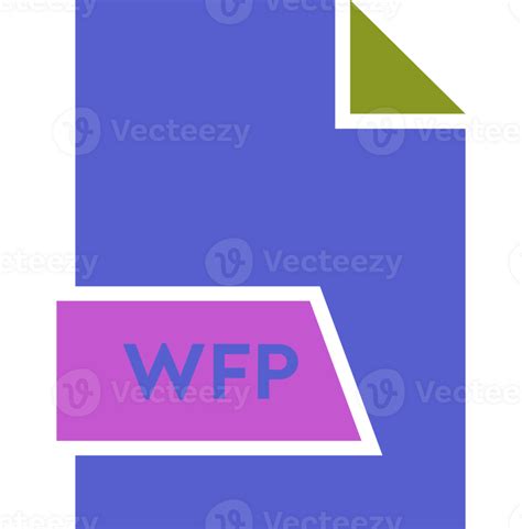 Wfp File Format Icon Shape 57912855 Png