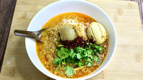 အိမ်ချက် မုန့်ဟင်းခါး Mohinga Burmese Traditional Food Youtube