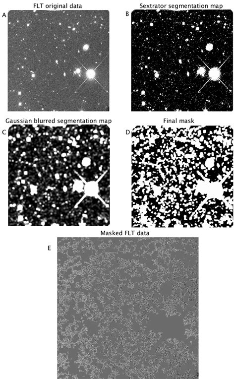 Mask Creation Example Starting From The Original Flt Data A A Download Scientific Diagram