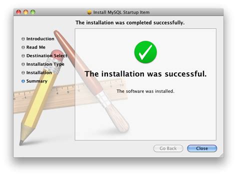 Install MySQL On Mac OS X