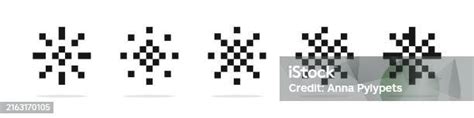 픽셀 별 픽셀 아트 스타 8비트 별 픽셀화된 별 반짝이는 별 픽셀 아이콘입니다 날씨에 대한 스톡 벡터 아트 및 기타 이미지 날씨 만화 모양 Istock