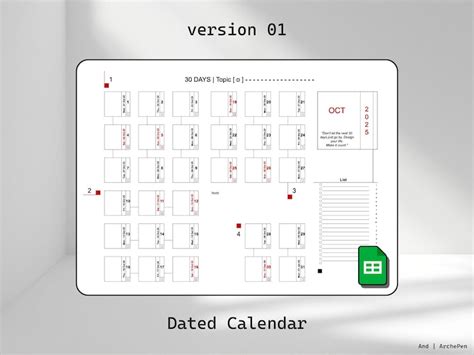 Simple Monthly To Do List Checkbox Spreadsheet Template 30 Days Goal Setting Task Tracker