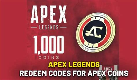 Redeemable Codes In Apex Legends
