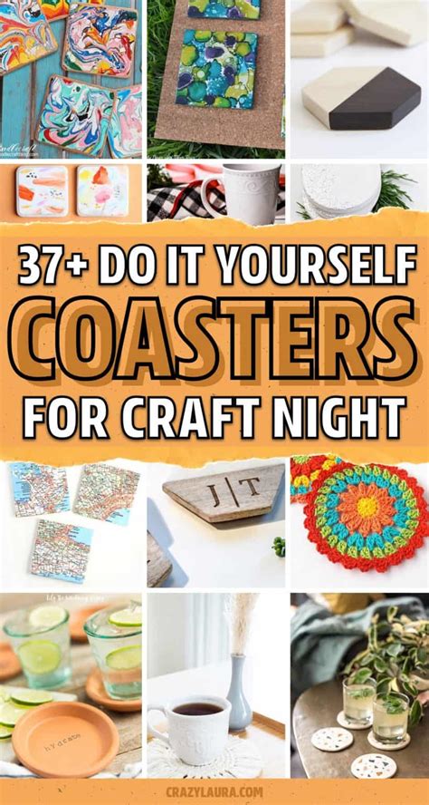 Best DIY Coasters Tutorial Ideas For