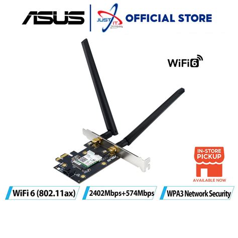 Bulk Asus Pce Ax Dual Band Wifi Pci E Wireless Adapter Shopee Malaysia