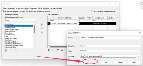 Allow Calculation Setting On Formula Number And Integer Parameters In A Tags Label Text To