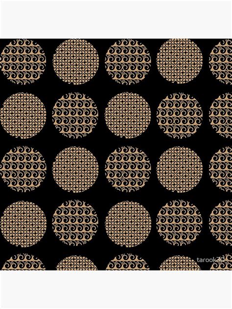 geometric circular pattern repeating circles poster for sale by tarook30 redbubble