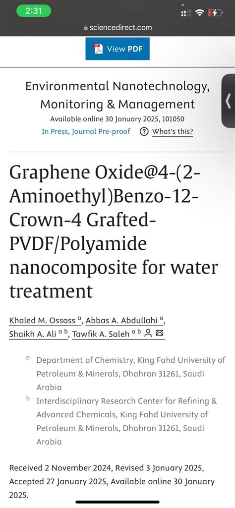 Alhamdullh Another Work Have Been Successfully Accepted In The Journal