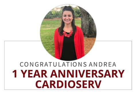 Celebrating Andrea Fields 1 Year Anniversary At Cardioserv Cardioserv