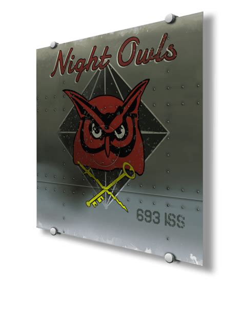 693d Intelligence Support Squadron Nose Art Squadron Posters