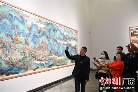 林顺文作品展在广东美术馆开幕——中国新闻网·广东