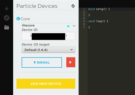Backup Existing Firmware Firmware Particle