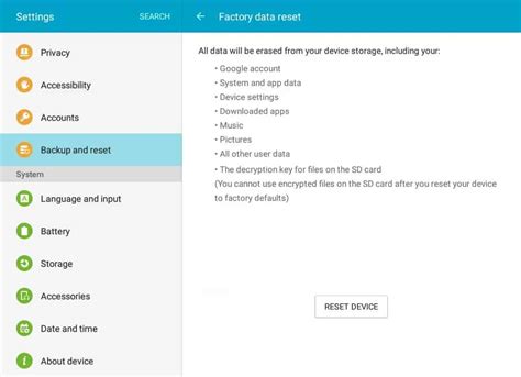 How To Reset Samsung Tablet WePC