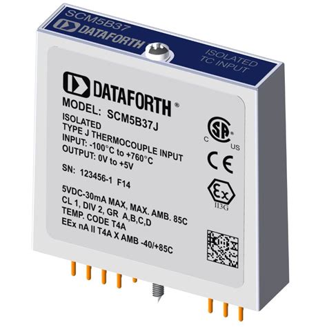 Scm5b37 Thermocouple Input Module · Impulse Embedded Limited