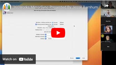 Works MirrorSync Webinars