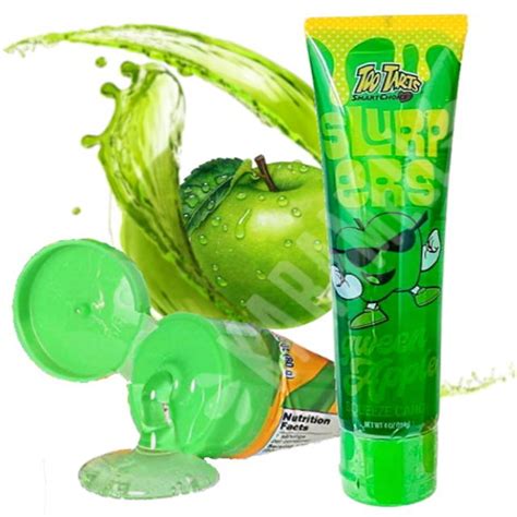 Bala Líquida Slurpers Green Apple Squeeze Candy Importado Karamell Store