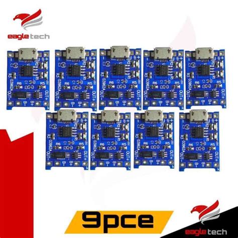 1 10]pcs Tp4056 Lithium Charging Module Type C Charging Module Lithium Battery Charging With