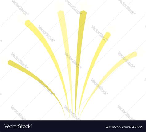 Fireworks Simple Element Royalty Free Vector Image
