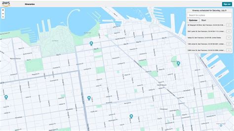 Build Your Own Application For Route Optimization And Tracking Using Aws Amplify And Amazon