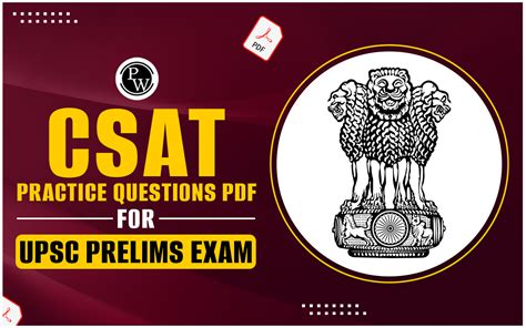 CSAT Practice Questions Book For UPSC Prelims