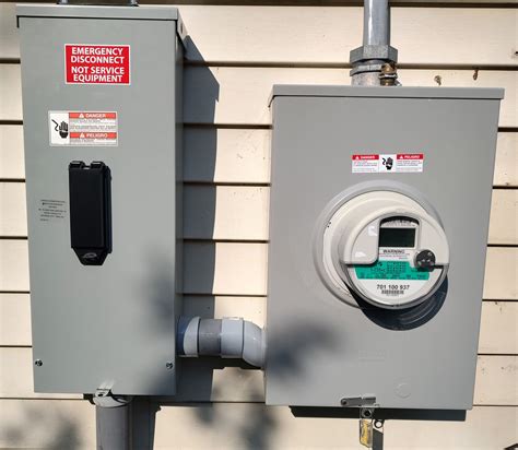Exterior Disconnect Main Panel Is Now A Sub Electrical Inspections