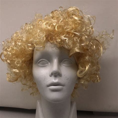 Peluca Afro Rubia Casita De Andy Tienda De Disfraces