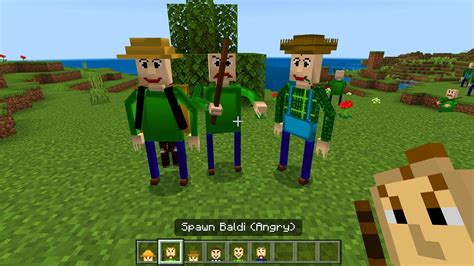 Baldis Basics Addon In Minecraft Pe Youtube
