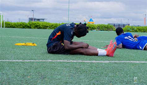 Wafcon Bronze Medalist Princess Marfo Trains At Smac Pitch Smac