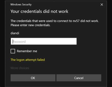 Your Credentials Did Not Work In Remote Desktop How To Fix