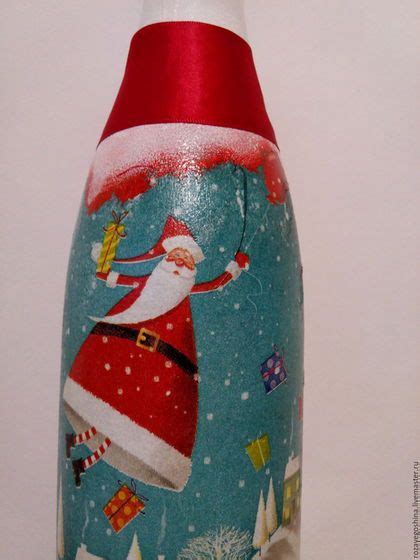 Новогоднее шампанское в интернет магазине на Ярмарке Мастеров Оформление бутылок Москва