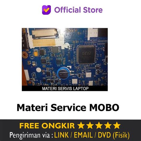 Jual Paket Materi Service Mainboard Servis Mobo Motherboard Laptop Teknisi Mahir Handal