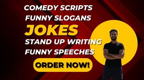 Write Funny Jokes And Comedy Scripts By Omikokvitsaridz Fiverr