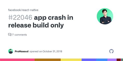 App Crash In Release Build Only Issue Facebook React Native GitHub