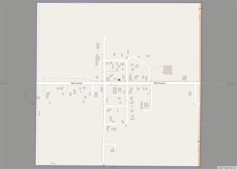 Map Of Borup City Thong Thai Real