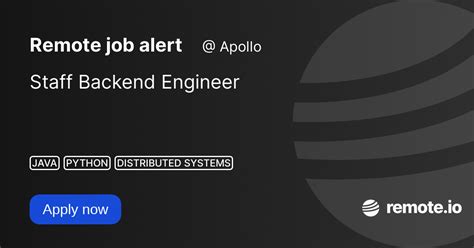 Staff Backend Engineer