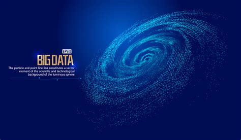우주 소용돌이 입자 구축 네트워크 기술 빅 데이터 배경 개념에 대한 스톡 벡터 아트 및 기타 이미지 개념 개념과 주제