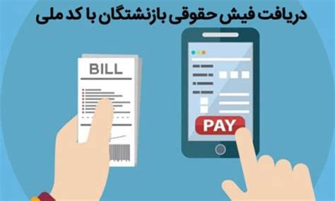 آموزش مراحل دریافت فیش حقوقی بازنشستگان تامین اجتماعی با کد ملی آنی بازار