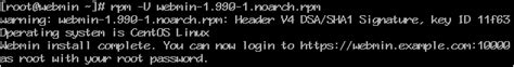 How To Install Webmin On Linux Knowledgebase ISSCloud