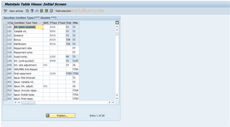 FZCE SAP Tcode Maintain Condition Type DW FZCE SAP Tcode Maintain Condition Type DW