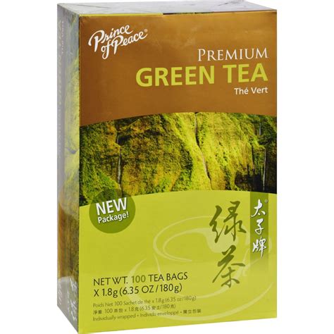 Prince Of Peace Green Tea 100 Tea Bags Premium Quality