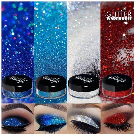 Loose Glitter Eye Makeup