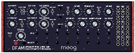 Really Excited About My New Dfam So I Made Pixel Art Of It R Modular