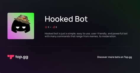 Add Hooked Bot Discord Bot The 1 Discord Bot And Discord App List